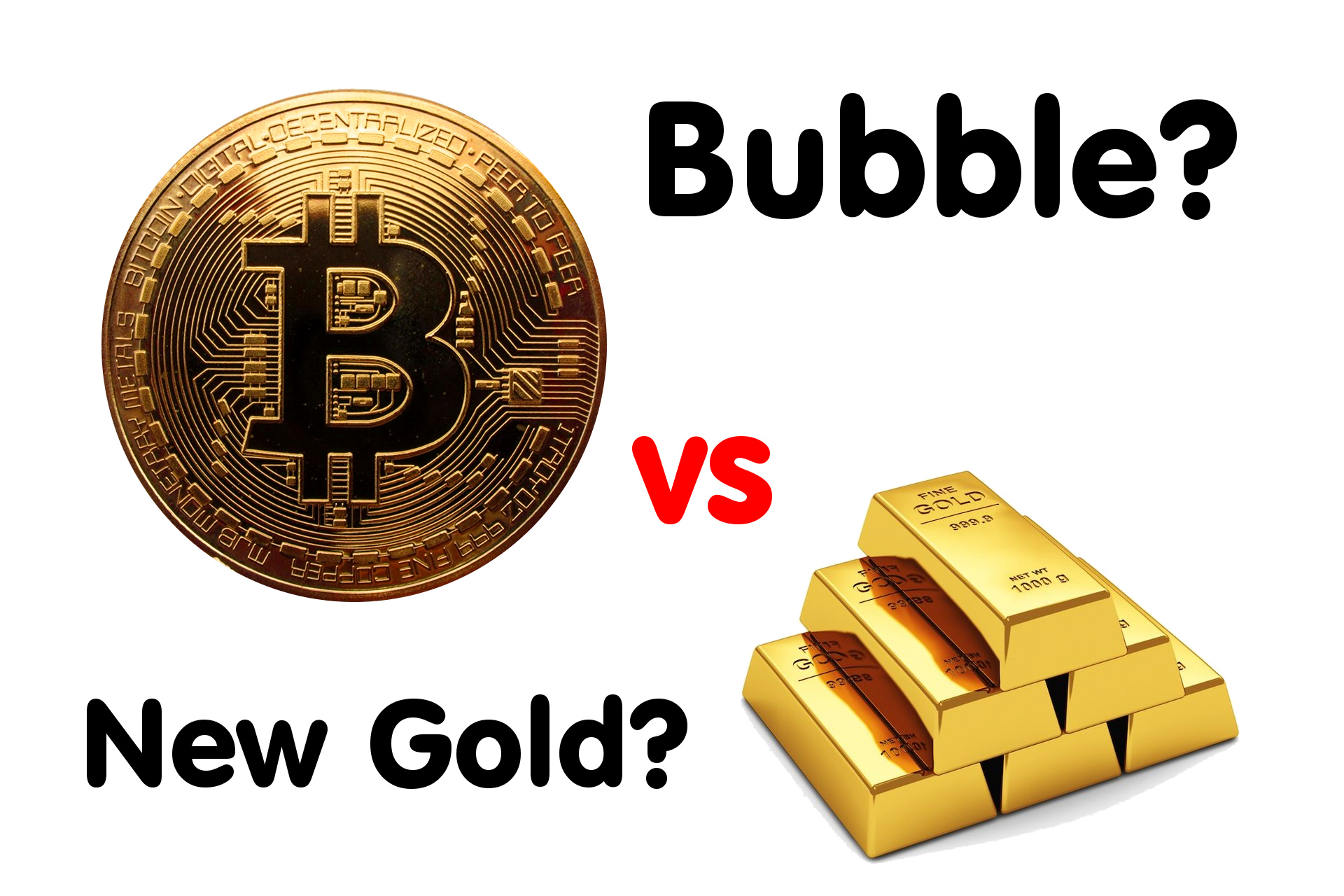 Bitcoin vs gold – is it a speculative bubble? - All about finance UK