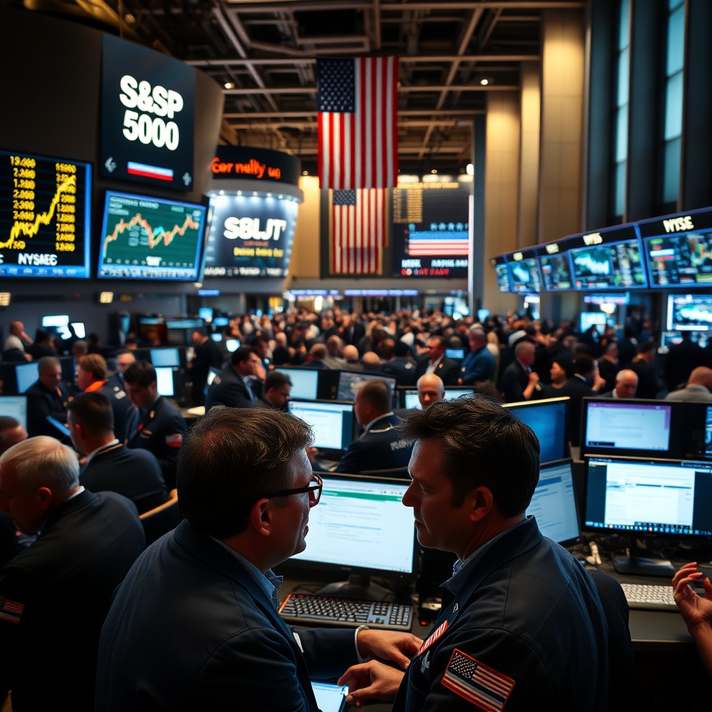 S&P 500 hits record high amid strong GDP growth - All about finance UK
